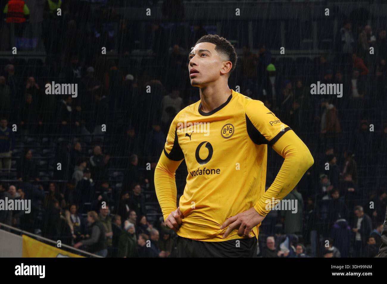 Jobe Bellingham of Borussia Dortmund at full time after the 2-0 loss ...