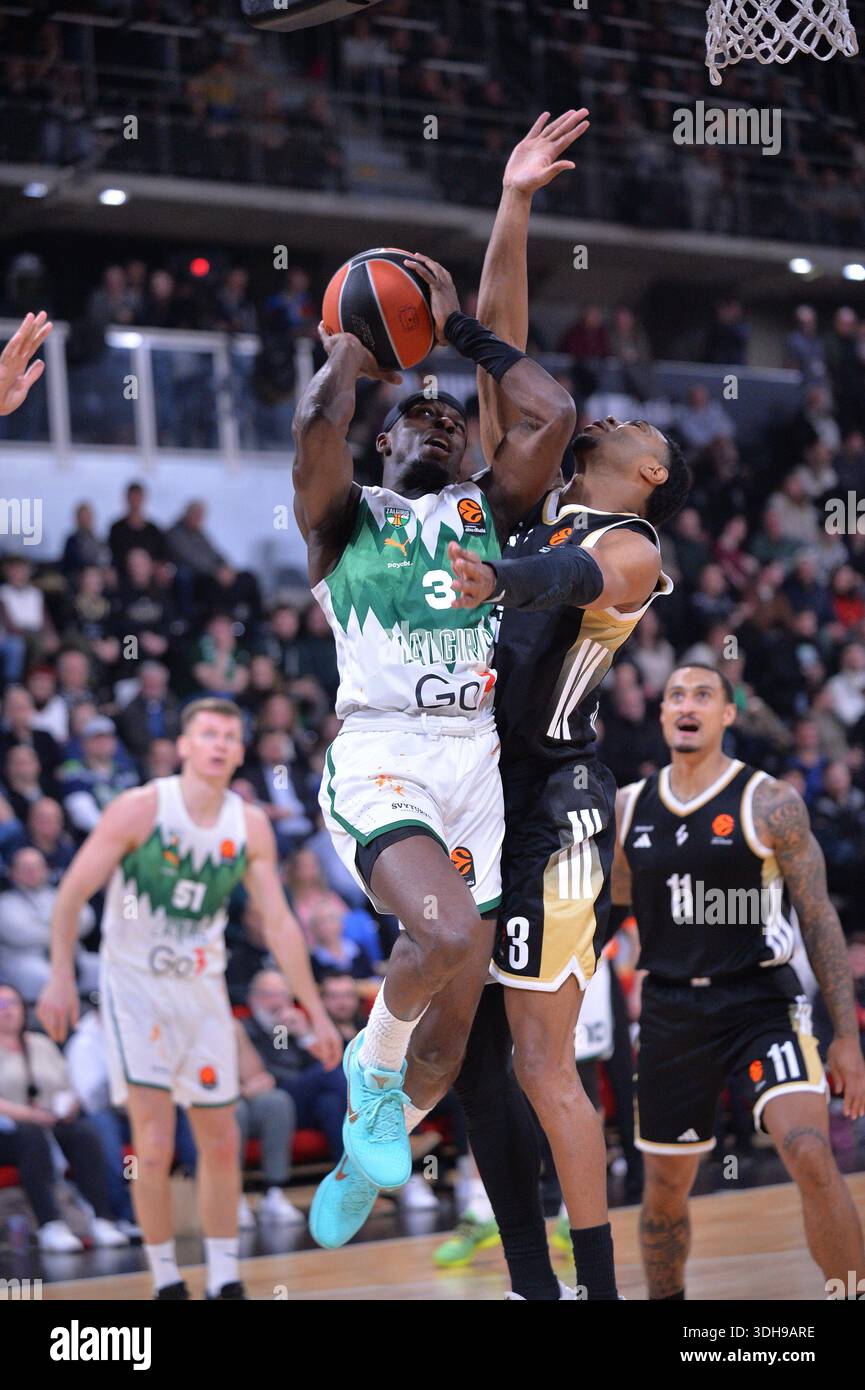 Sylvain Francisco from Zalgiris during the Turkish Airlines EuroLeague ...