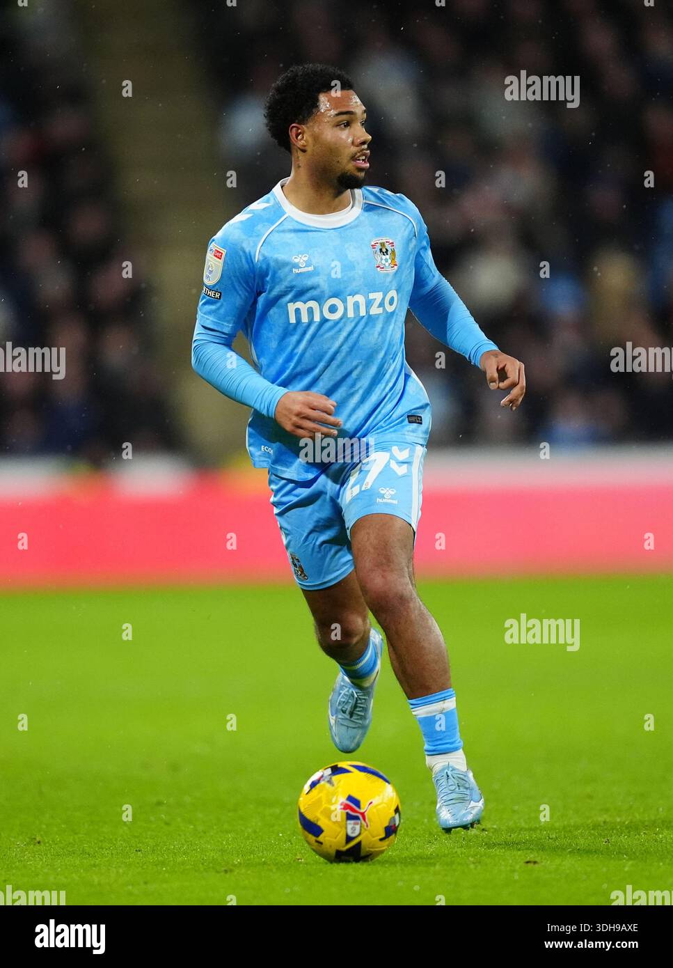Coventry City's Milan van Ewijk during the Sky Bet Championship match ...
