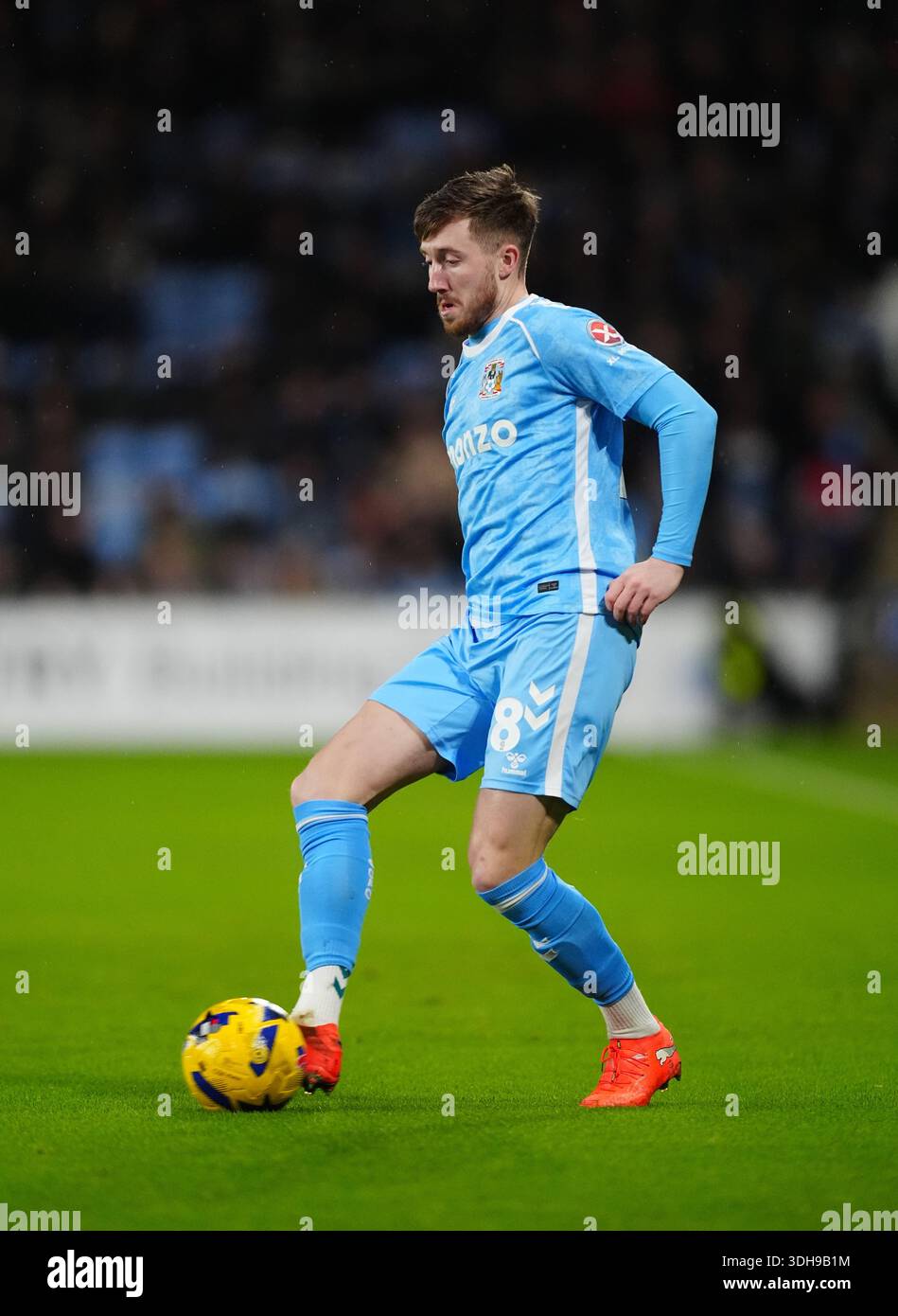 Coventry City's Josh Eccles during the Sky Bet Championship match at ...