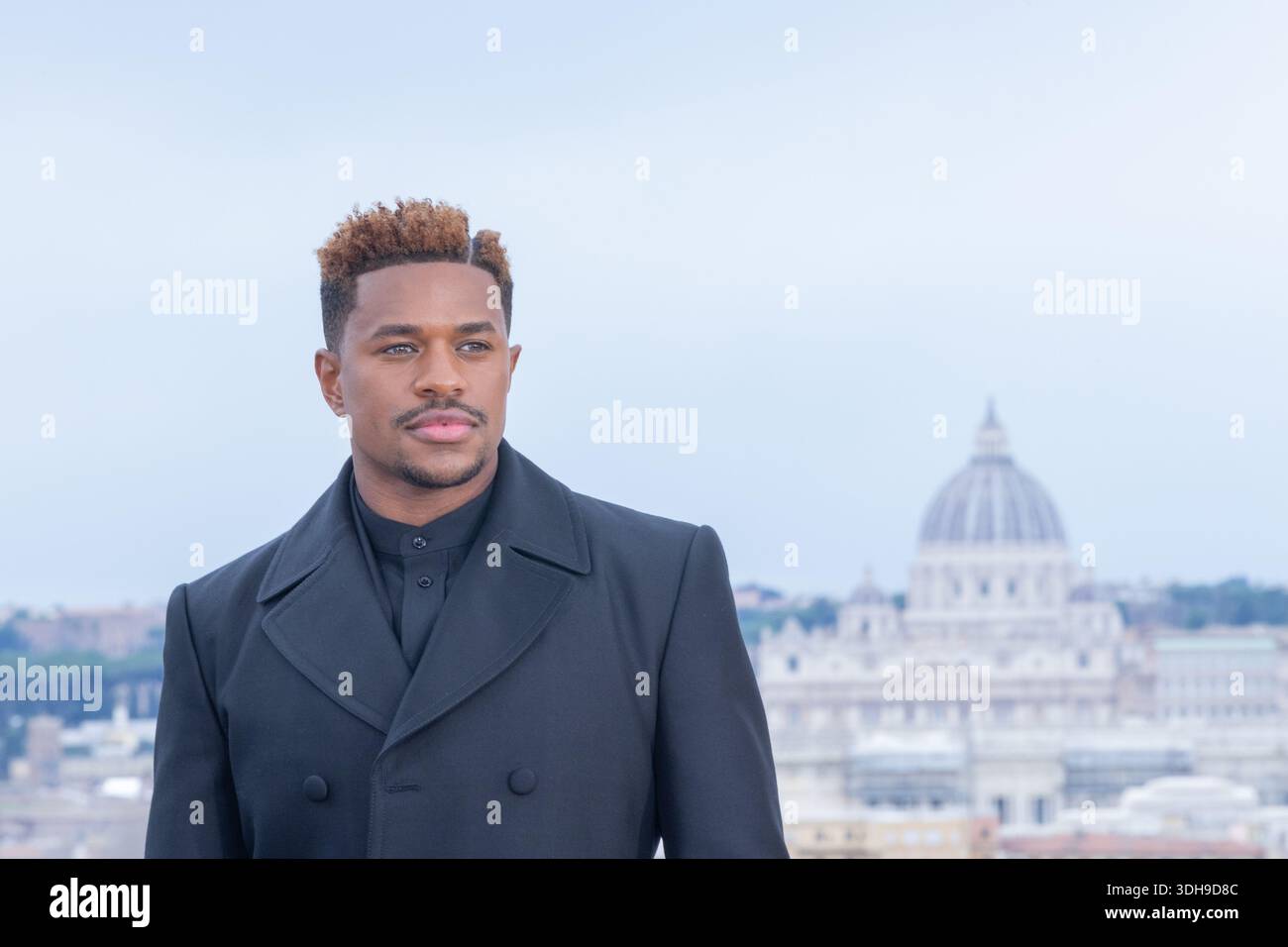 Roma, Italy. 19th Jan, 2026. 1/19/2026 Actor Jeremy Pope attends the ...