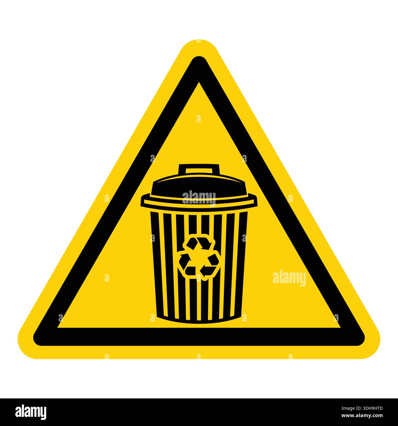 Recycling bin rural Stock Vector Images - Alamy