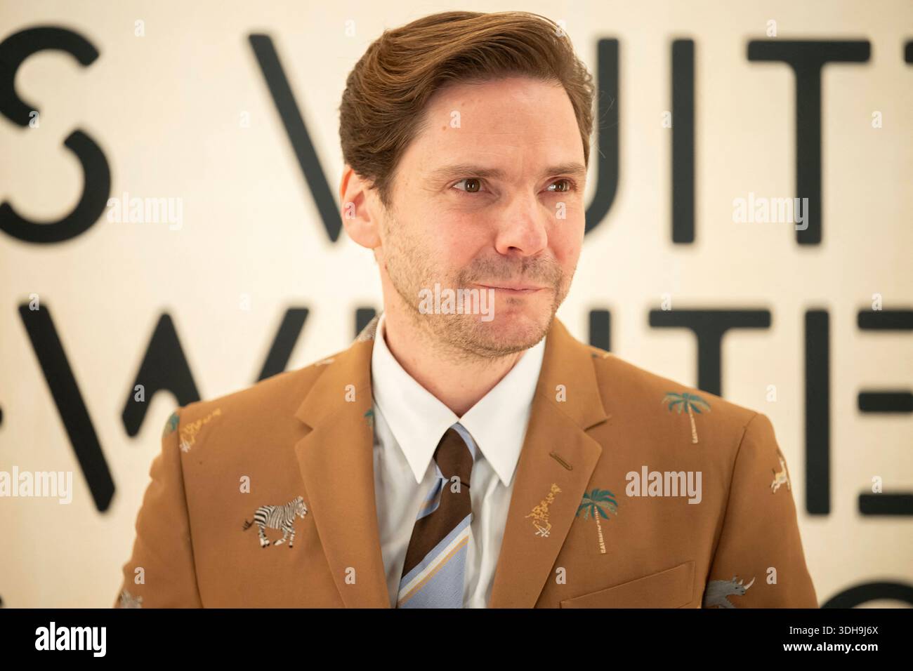 Daniel Brühl attends the Louis Vuitton Menswear Fall/Winter 2026-2027 ...