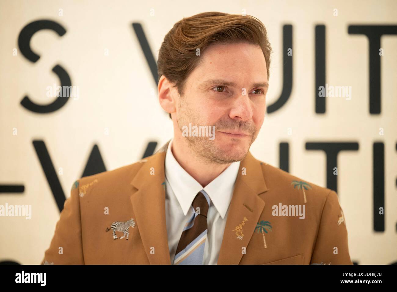 Daniel Brühl attends the Louis Vuitton Menswear Fall/Winter 2026-2027 ...