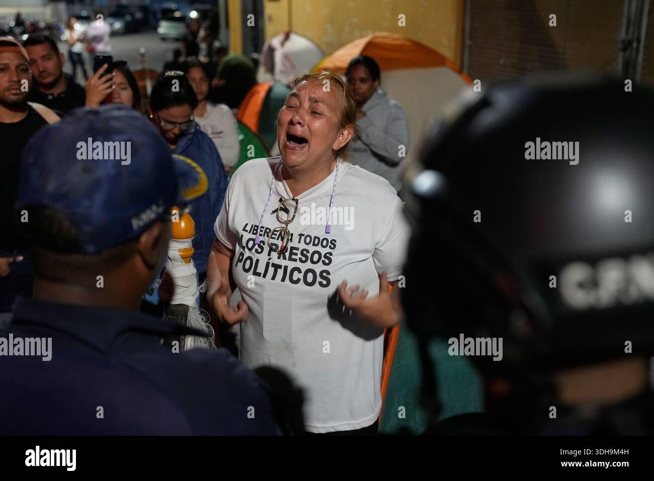 Evelis Cano, the mother of political prisoner Jack Tantak Cano, appeals ...