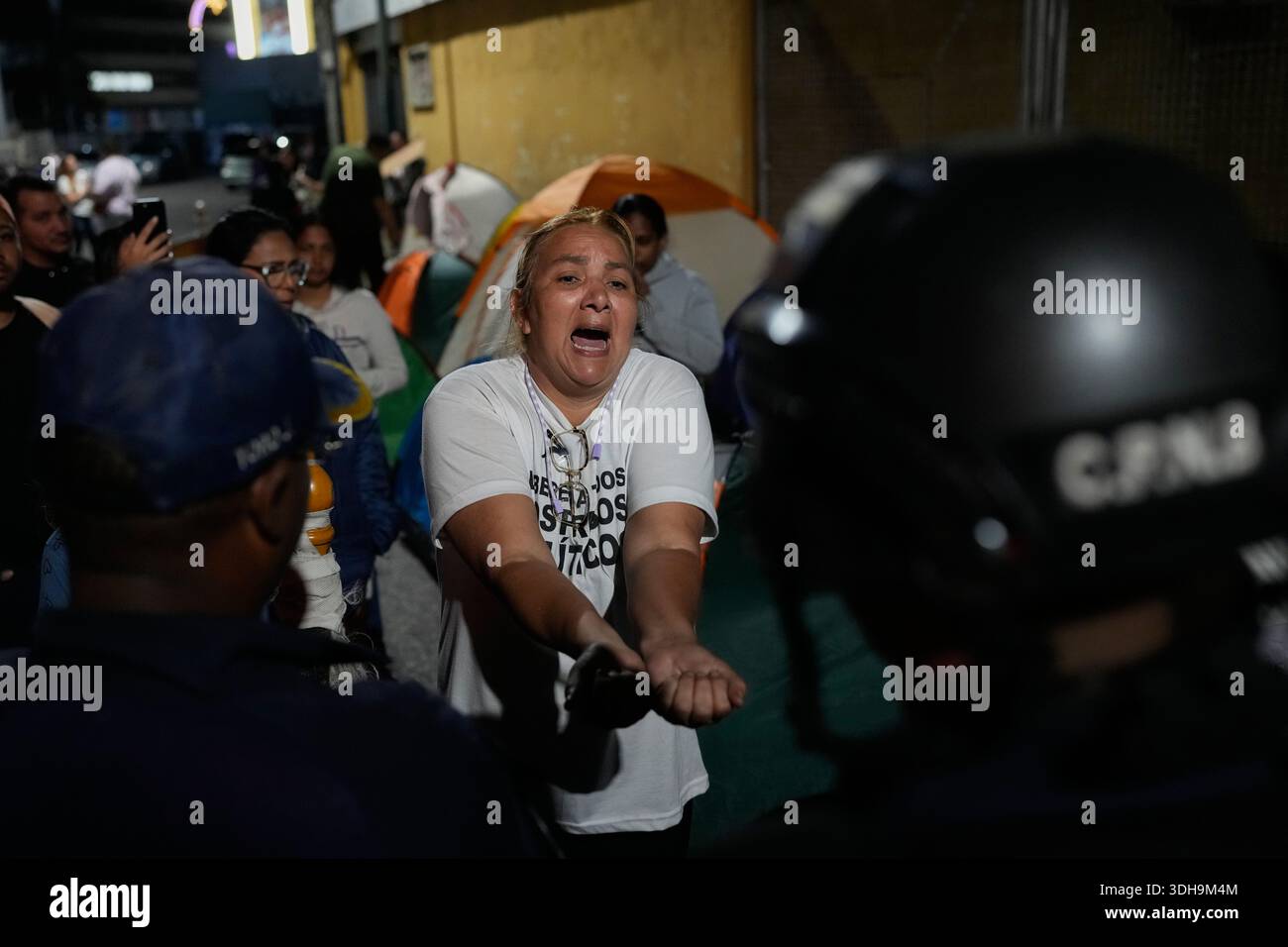 Evelis Cano, the mother of political prisoner Jack Tantak Cano ...