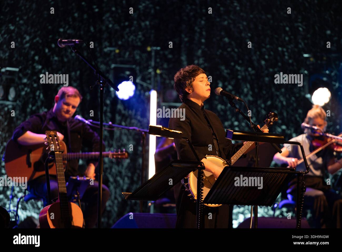Glasgow Scotland. 16 January 2026. Lisa O'Neil, Irish traditional folk ...