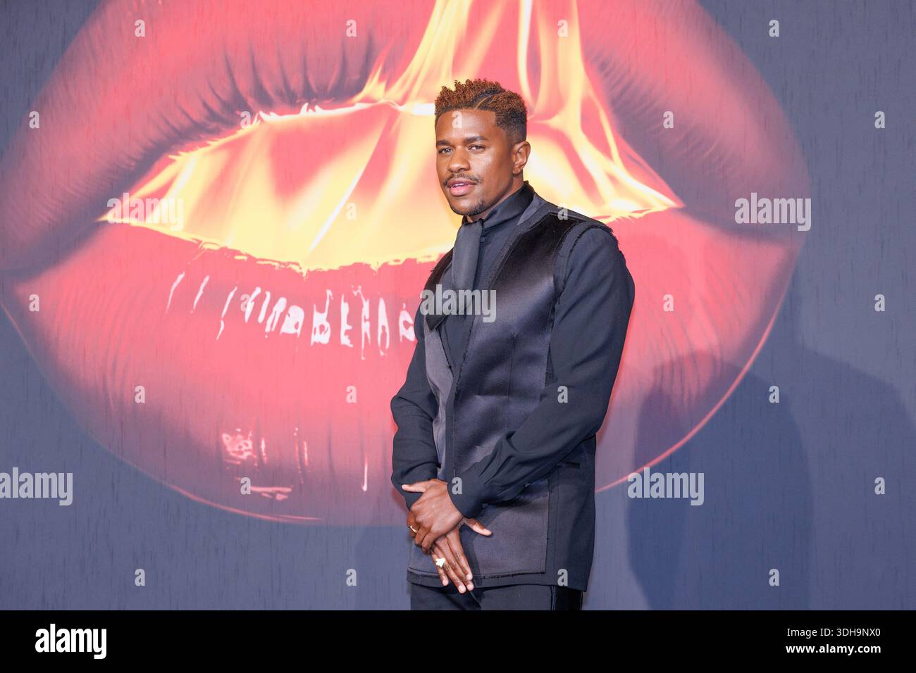 Jeremy Pope attends the red carpet of the movie THE BEAUTY (Photo by ...