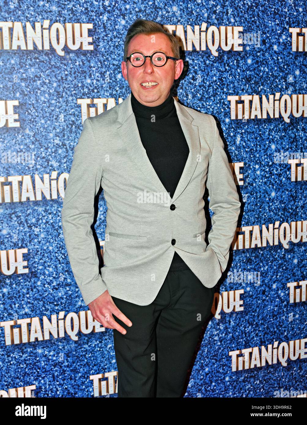 London, England, 20th January 2026: Adam Elliot at the Titanique 1st ...