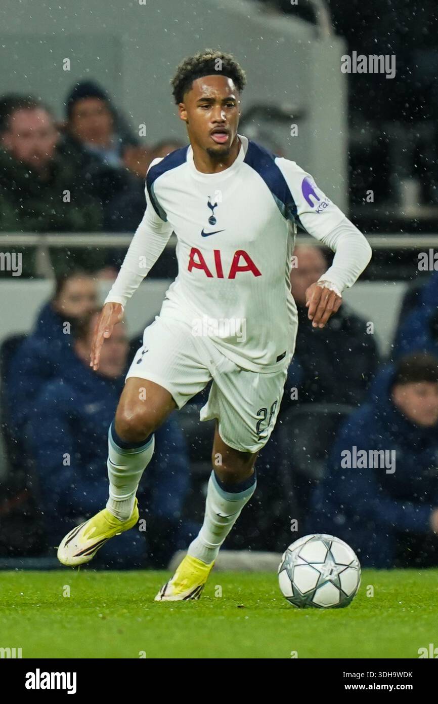 Wilson Odobert of Tottenham Hotspur during the Tottenham Hotspur v ...