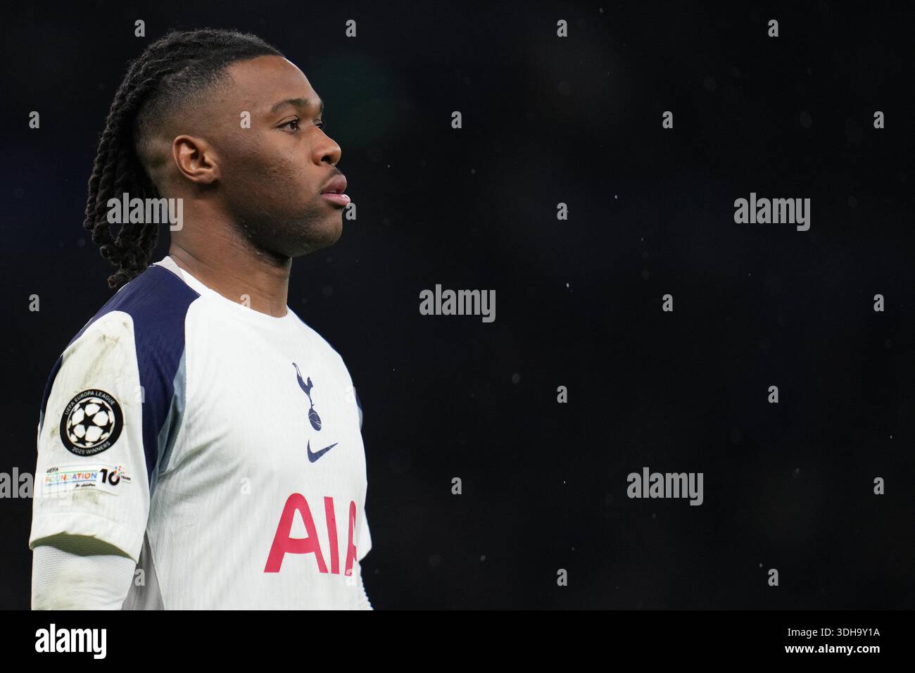 Destiny Udogie of Tottenham Hotspur during the UEFA Champions league ...