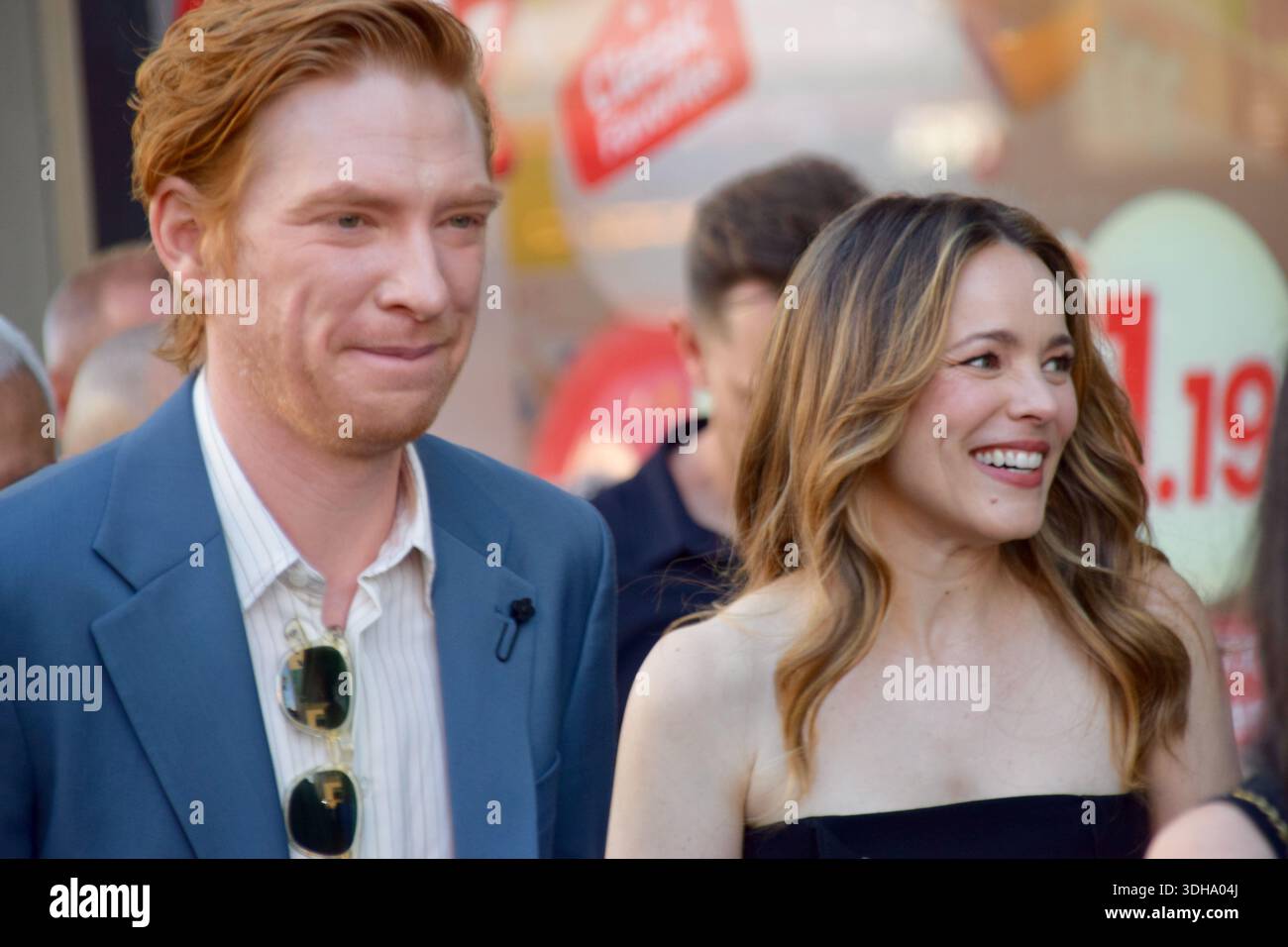 Hollywood, California on January 20, 2026. Actors Domhnall Gleeson and ...