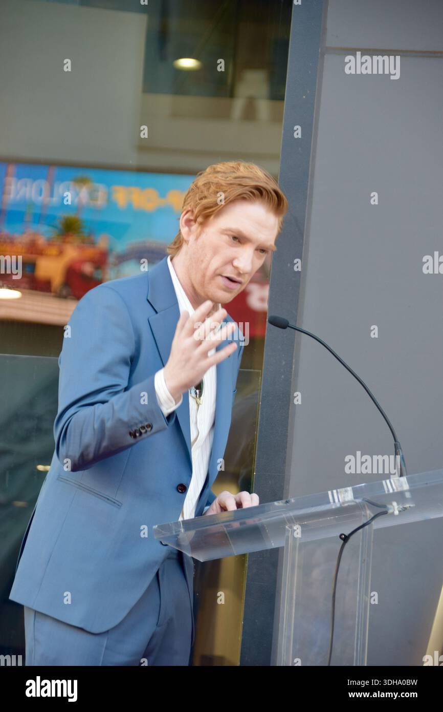 Hollywood, California on January 20, 2026. Actor Domhnall Gleeson ...