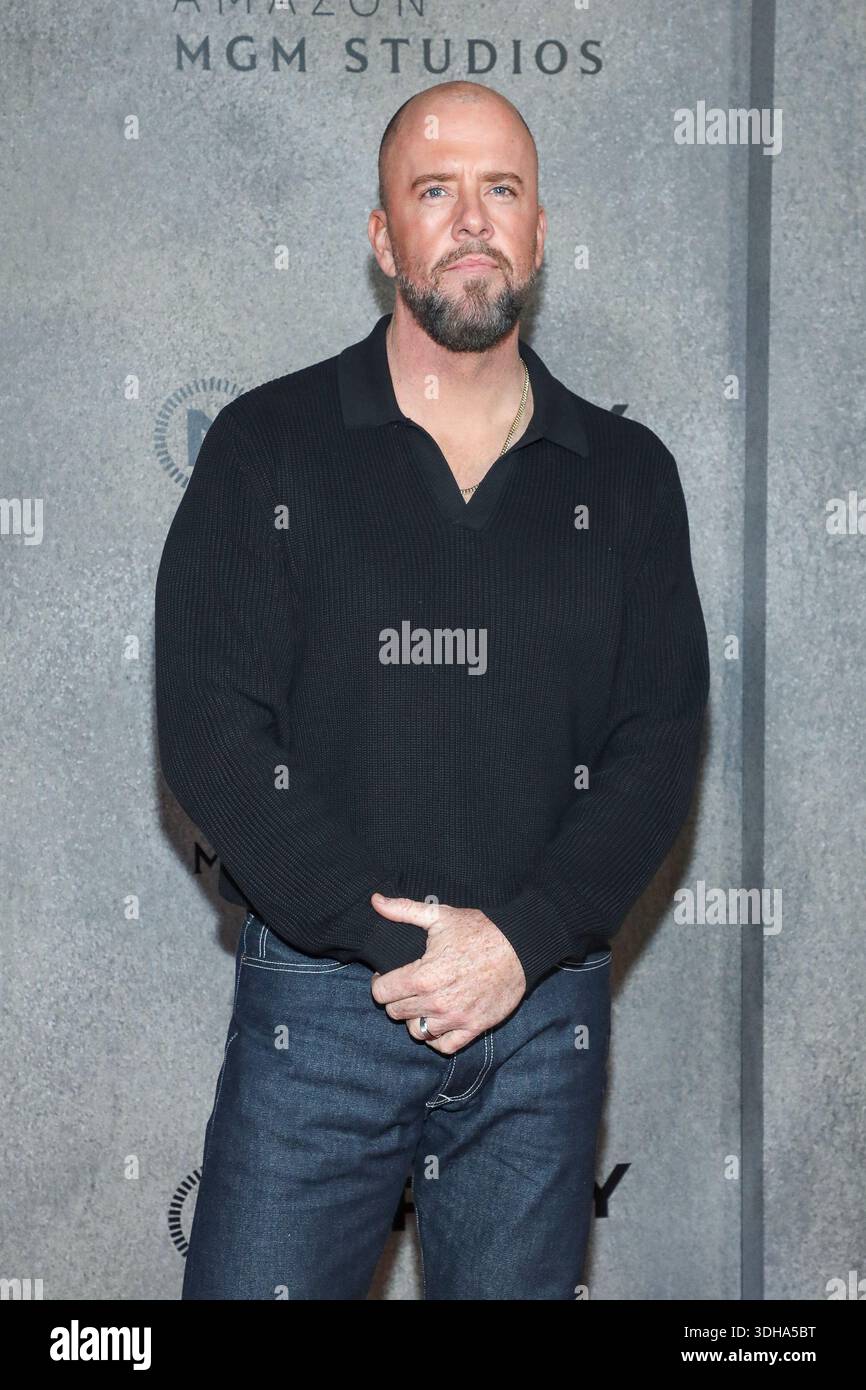 Actor Chris Sullivan attends the premiere of "Mercy" at AMC Lincoln ...