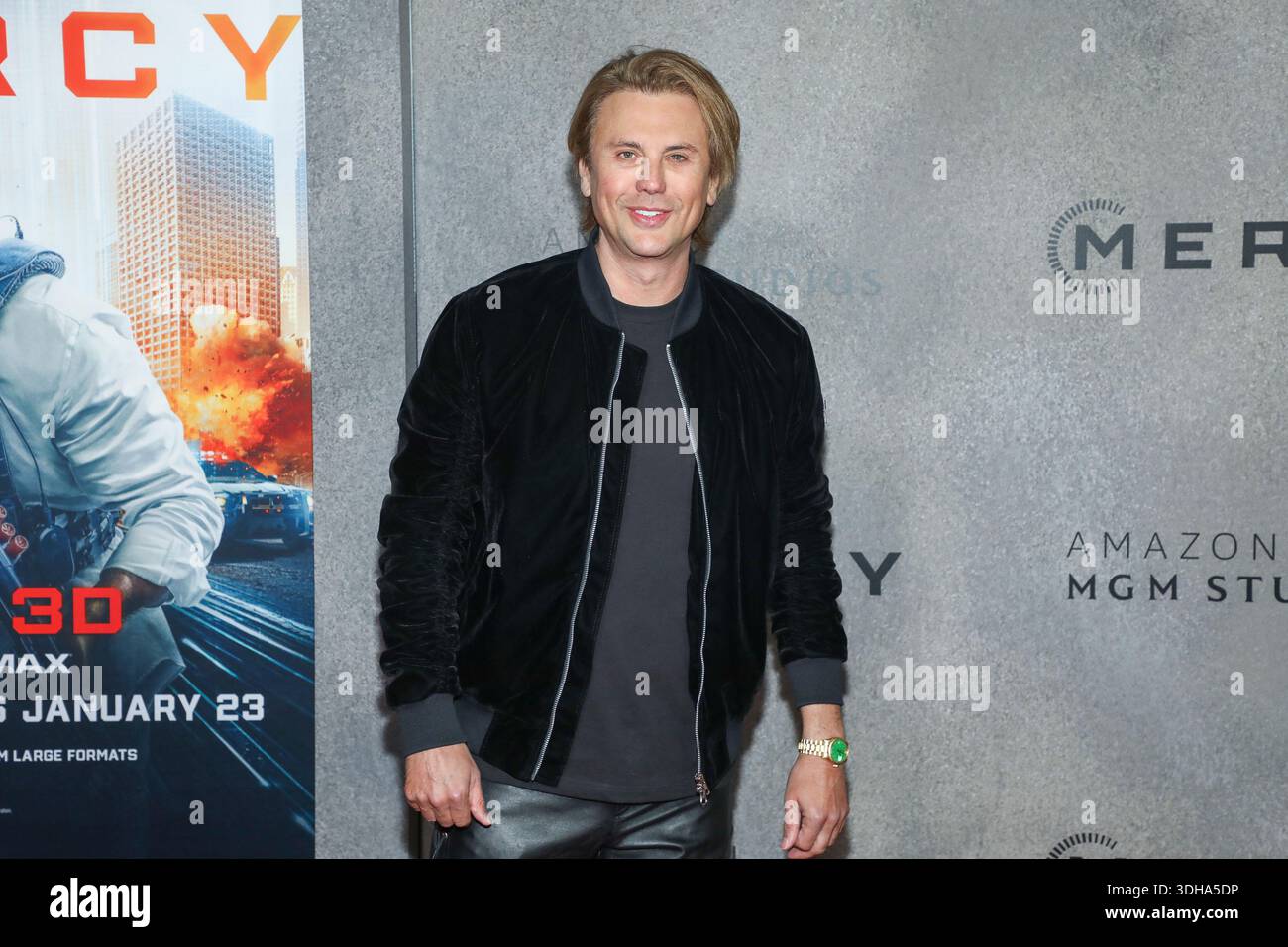 Jonathan Cheban attends the premiere of "Mercy" at AMC Lincoln Square ...