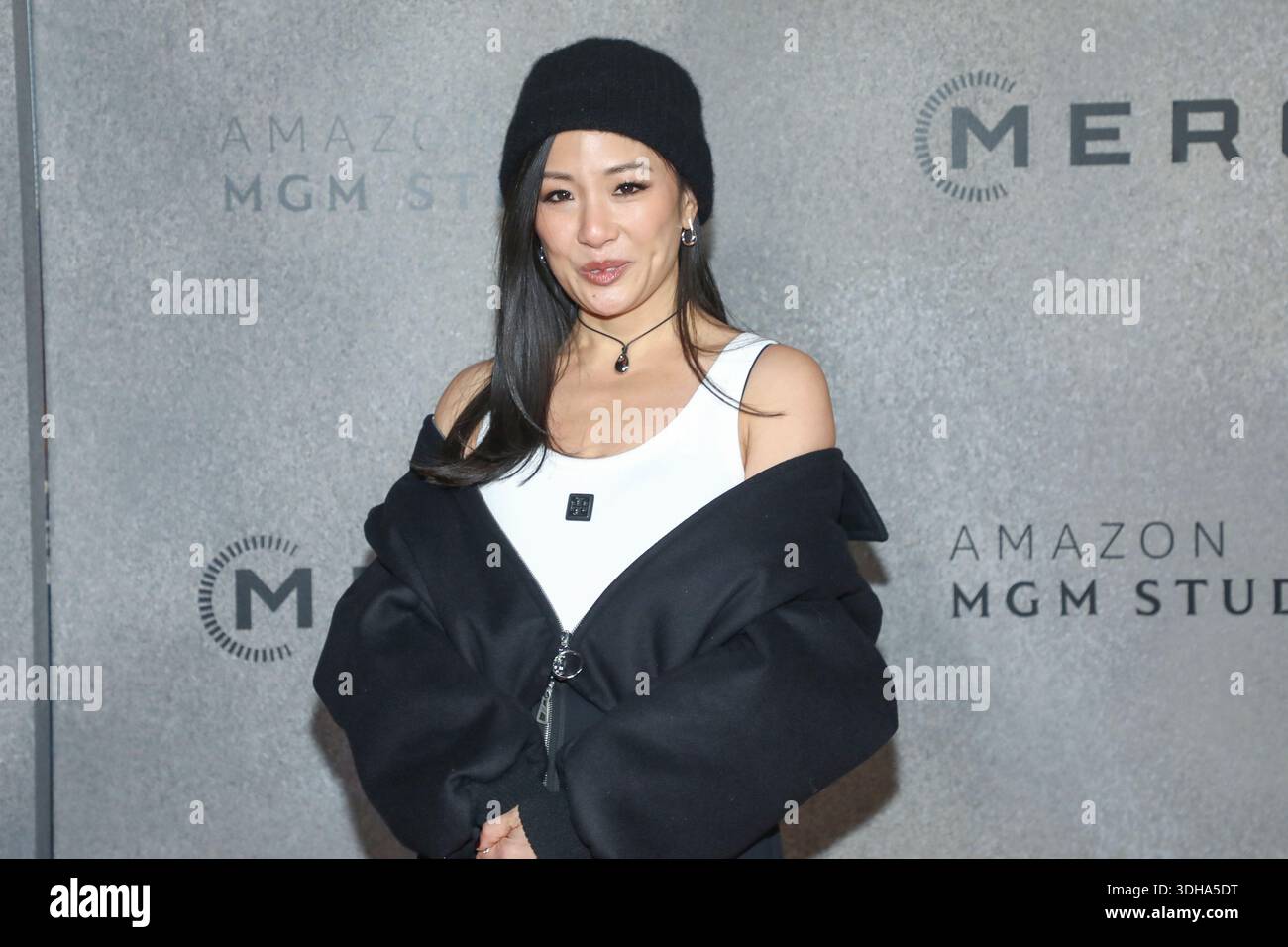 Actor Constance Wu attends the premiere of "Mercy" at AMC Lincoln ...