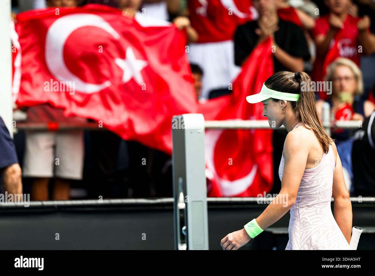 Melbourne, Australia. 21st Jan, 2026. Turkish tennis player Zeynep ...