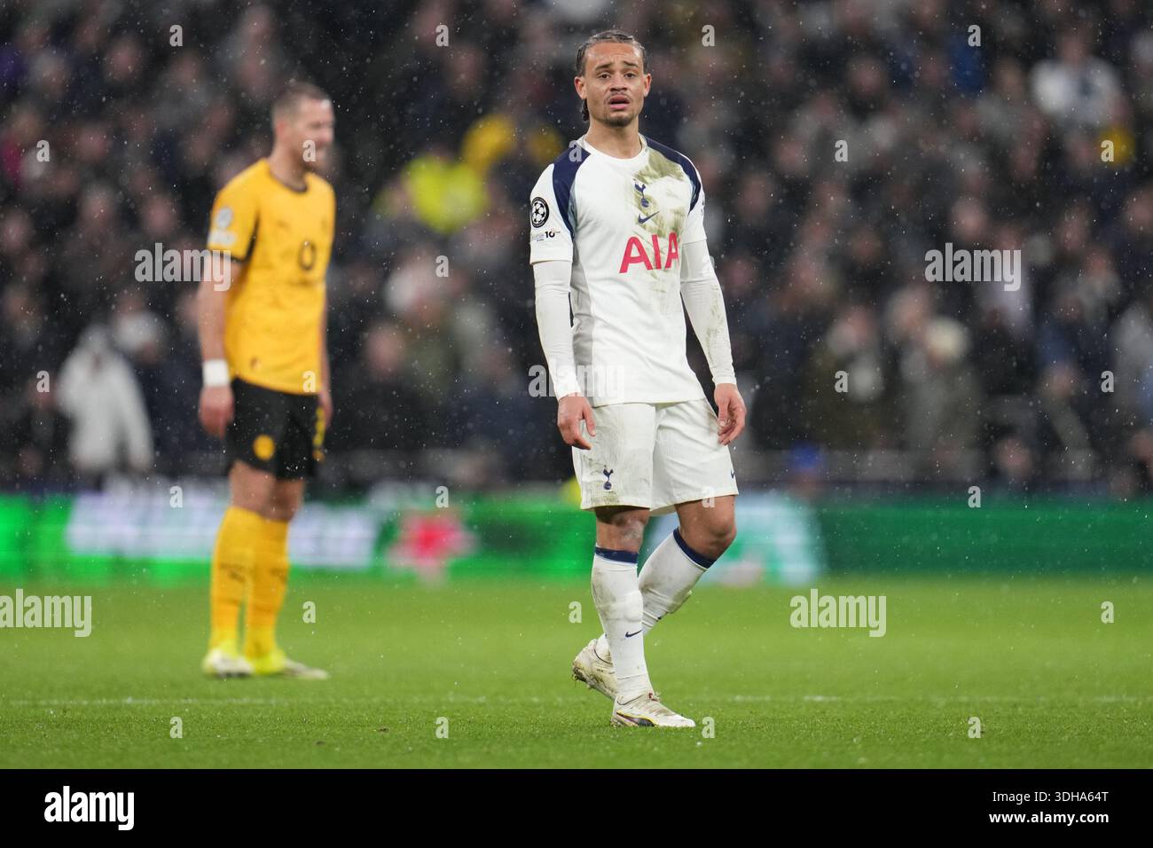 Xavi Simons of Tottenham Hotspur during the UEFA Champions league ...