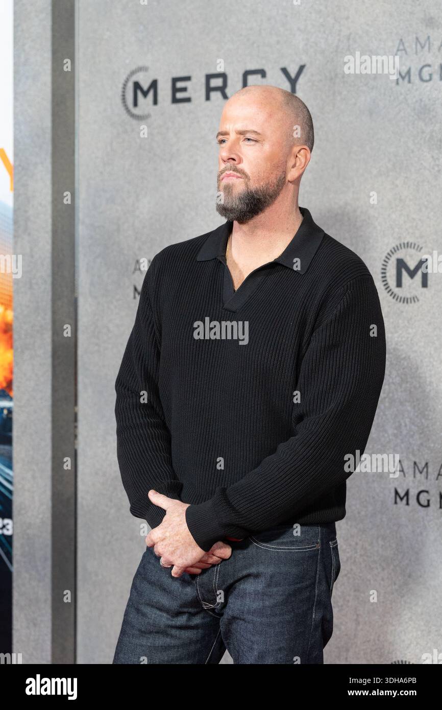 Chris Sullivan attends premiere of Mercy by Amazon MGM Studios at AMC ...