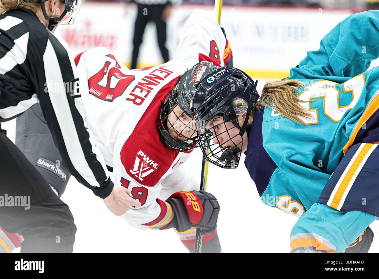 January 20, 2026; Newark, New Jersey, USA; Ottawa Charge forward ...