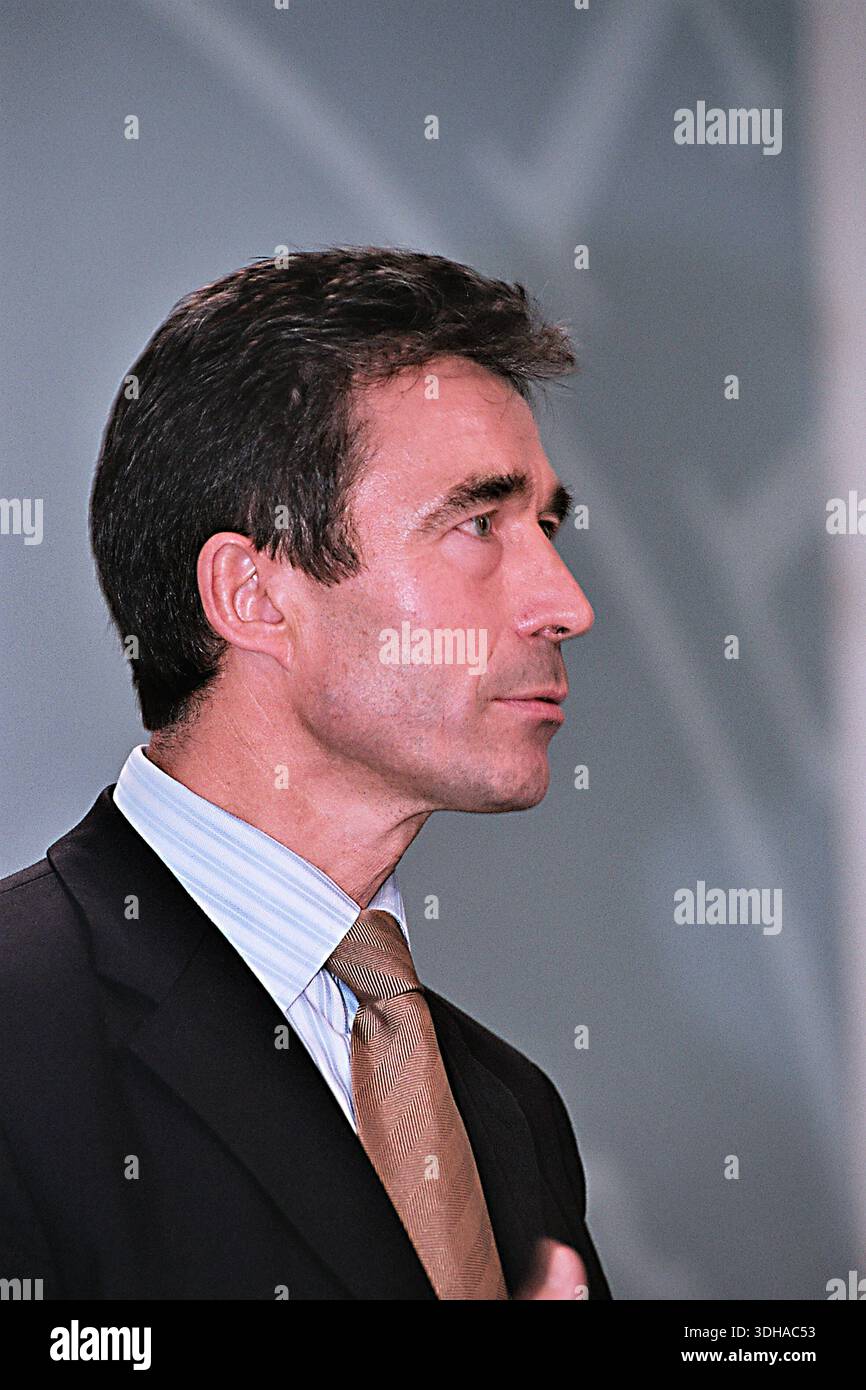 COPENHAGEN/DENMARK. 19th October 2004 file images- Anders Fogh ...