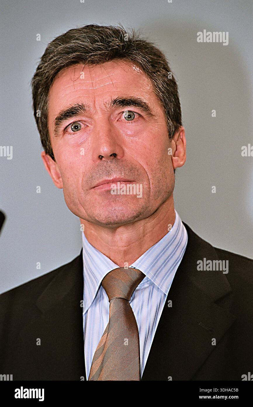 COPENHAGEN/DENMARK. 19th October 2004 file images- Anders Fogh ...