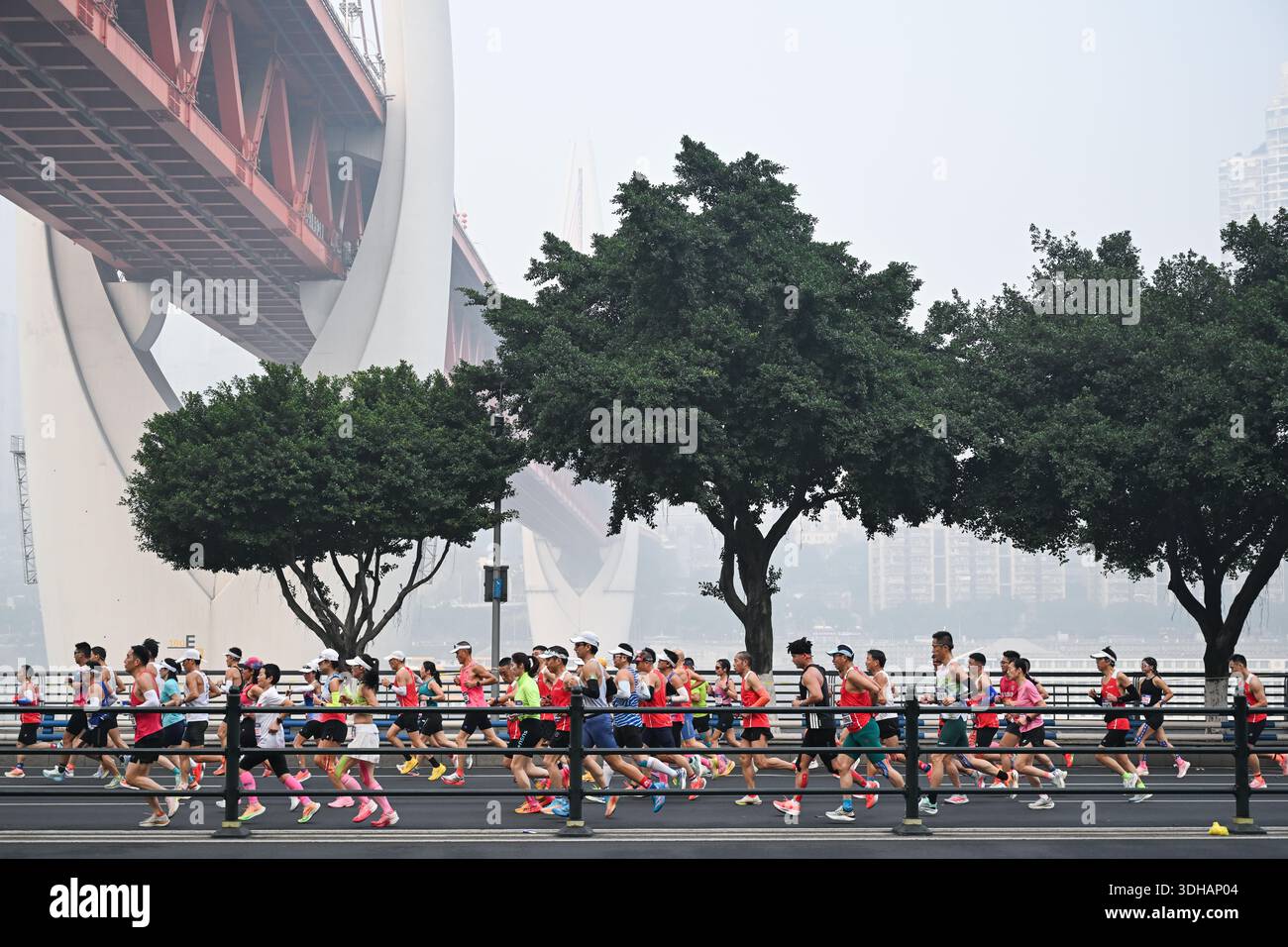 **CHINESE MAINLAND, HONG KONG, MACAU AND TAIWAN OUT**Runners compete in ...