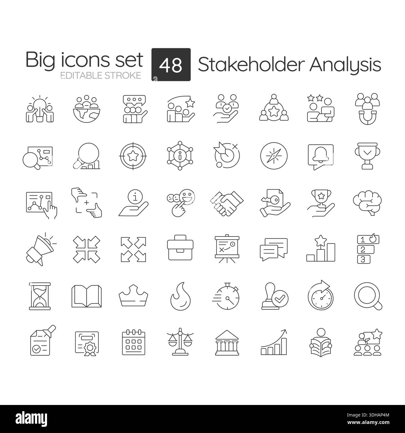 Human resources coaching line Stock Vector Images - Alamy