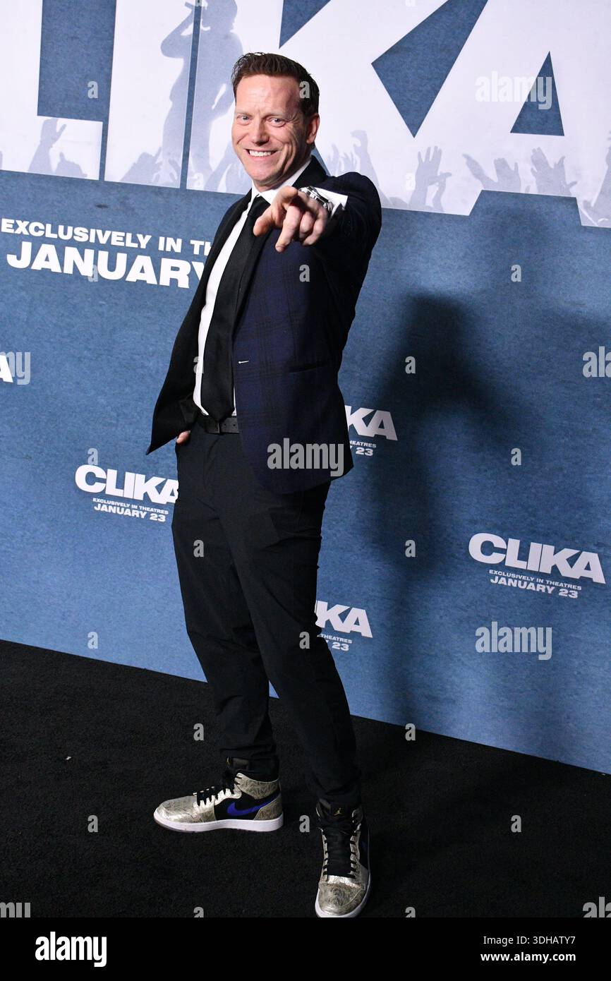 Los Angeles, California, USA 20th January 2026 Actor Bourke Floyd ...