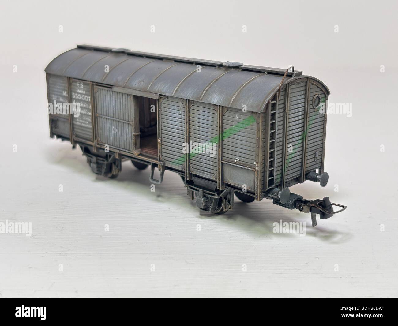 Vintage Italian FS wagon kit made by Rivarossi in Italy constructed and ...