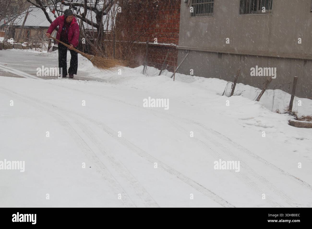 Snow falls in Weihai City, east China's Shandong, 18 January, 2026 ...
