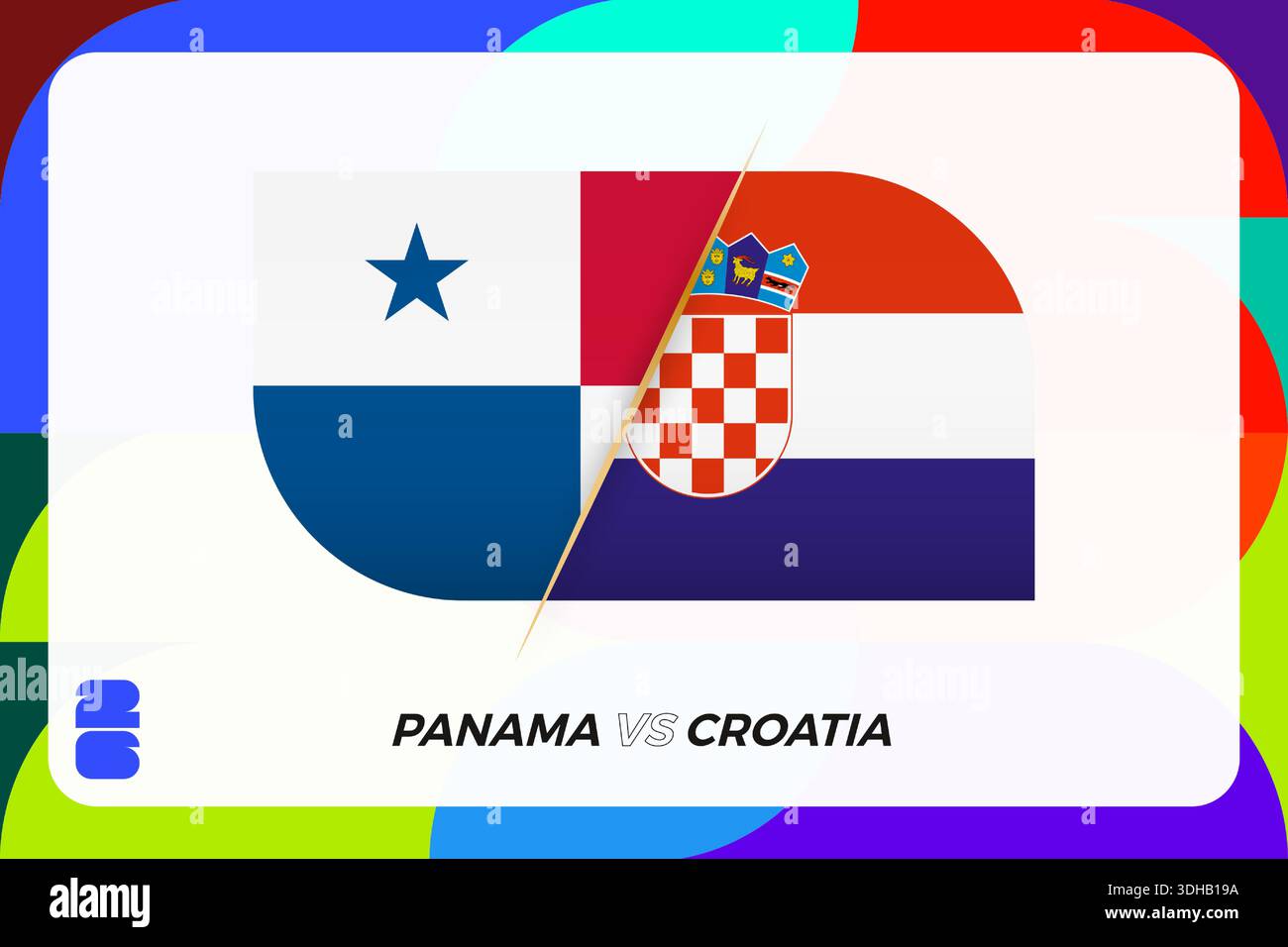 Croatia versus panama international football hi-res stock photography ...