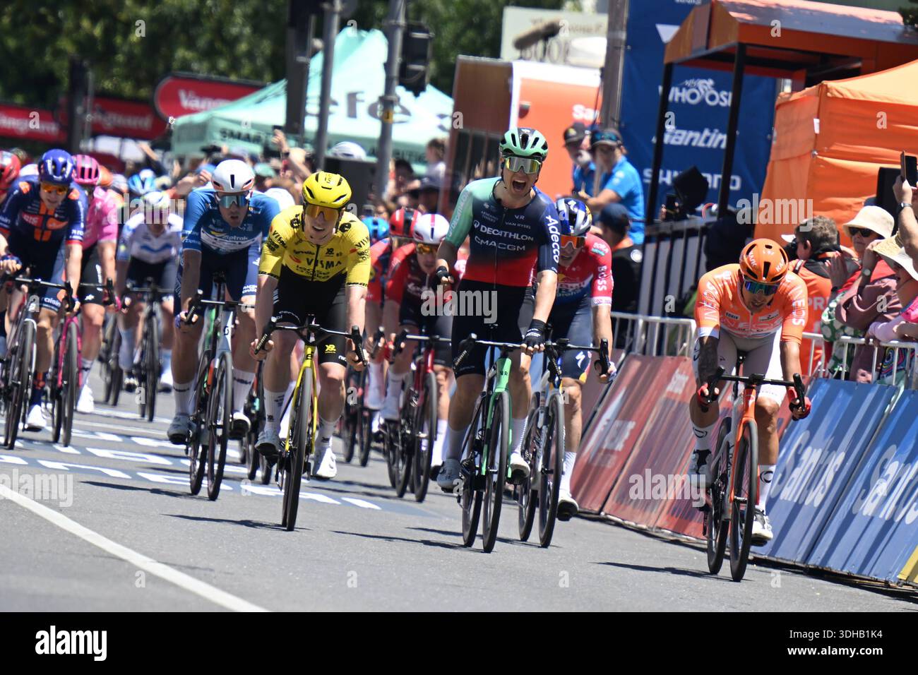 21-01-2026 Tour Down Under; Tappa 01 Tanunda - Tanunda; 2026, Decathlon - Cma Cgm; 2026, Visma ...