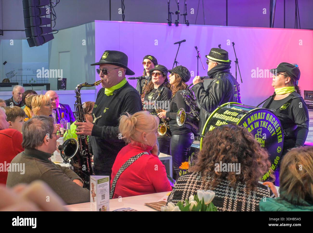 Musiker, Band, Halle Sachsen-Anhalt, Grüne Woche 2026, Messe ...