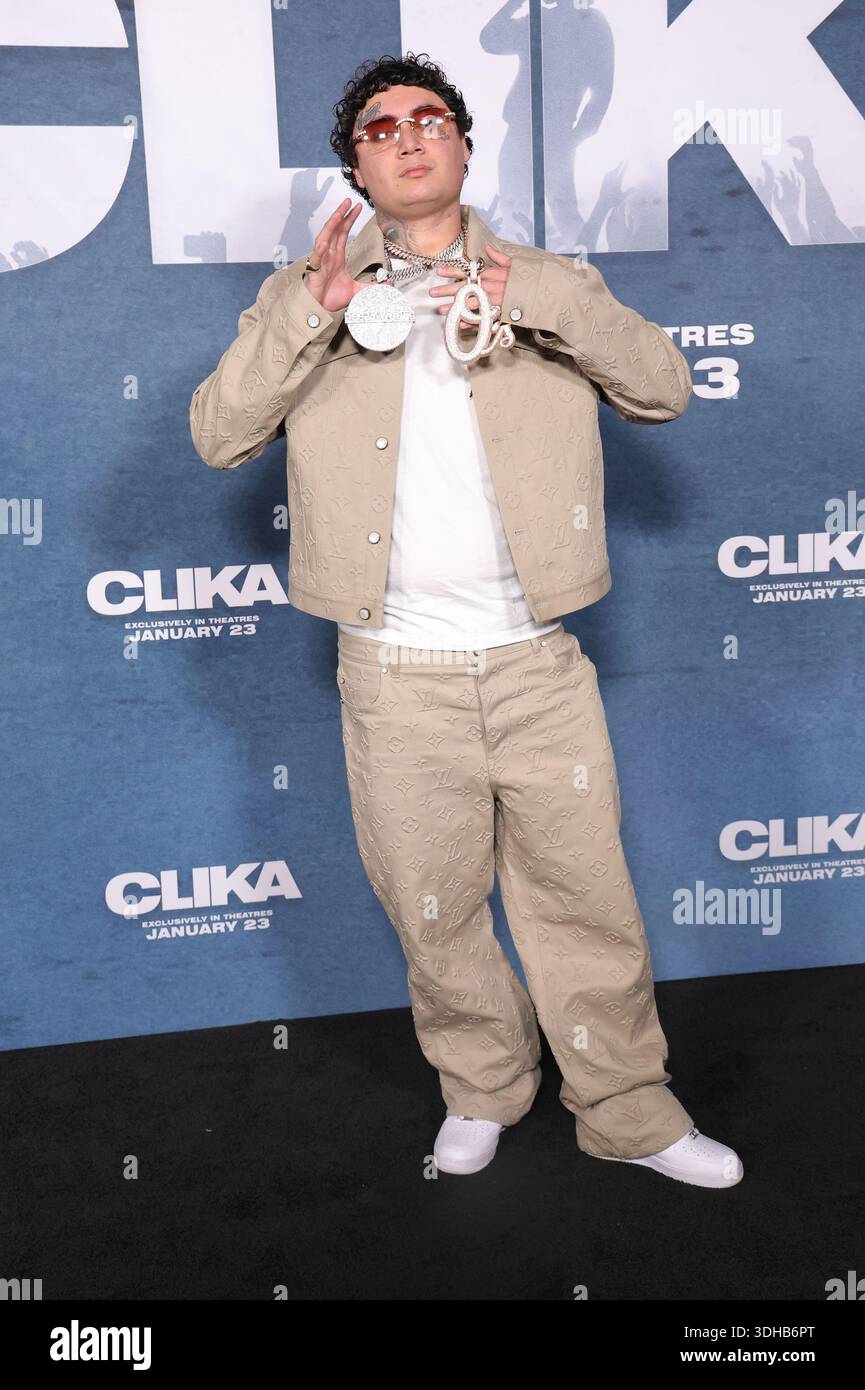Hollywood, California, USA. 20th Jan, 2026. OhGeesy. The Red Carpet ...