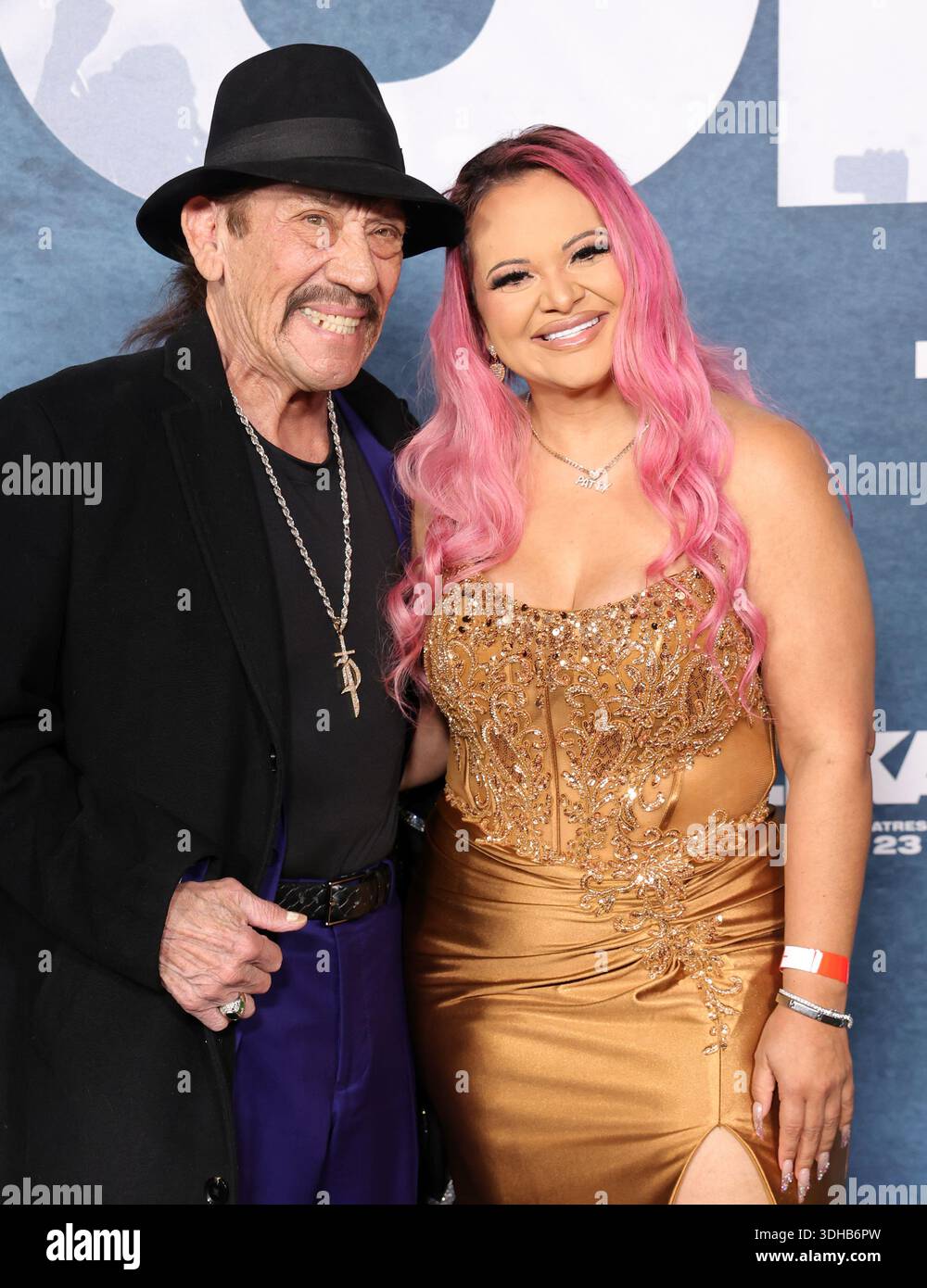 Hollywood, California, USA. 20th Jan, 2026. Danny Trejo, Patty Torres ...