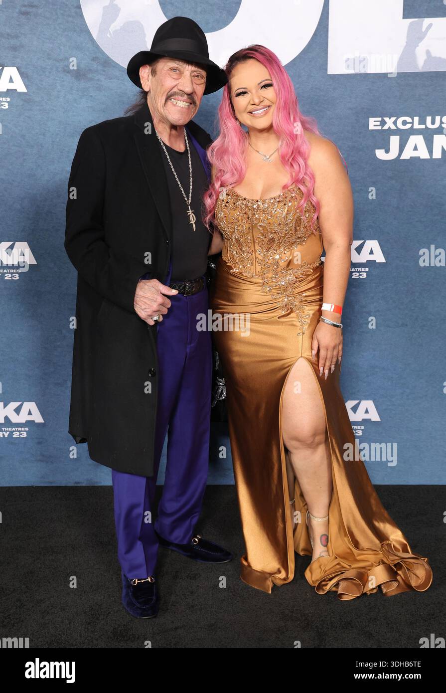 Hollywood, California, USA. 20th Jan, 2026. Danny Trejo, Patty Torres ...