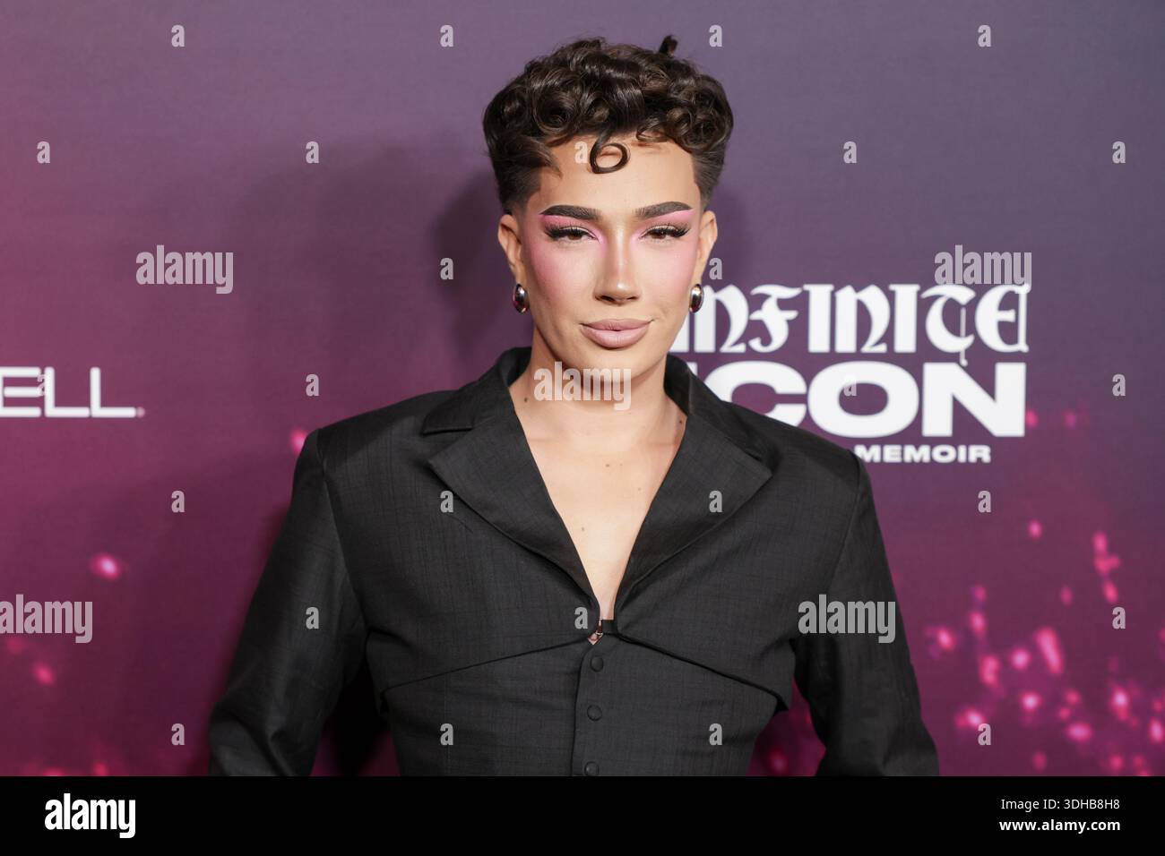 James Charles arrives at the world premiere of "Infinite Icon: A Visual ...