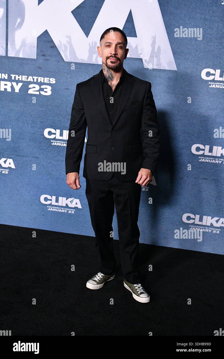 Los Angeles, California, USA 20th January 2026 Joseph Lucero attends ...