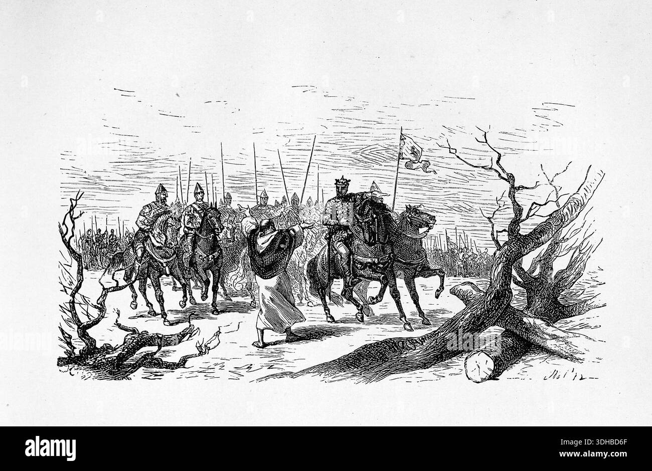 History of the Norman Conquest, Marching on London after the Battle of ...