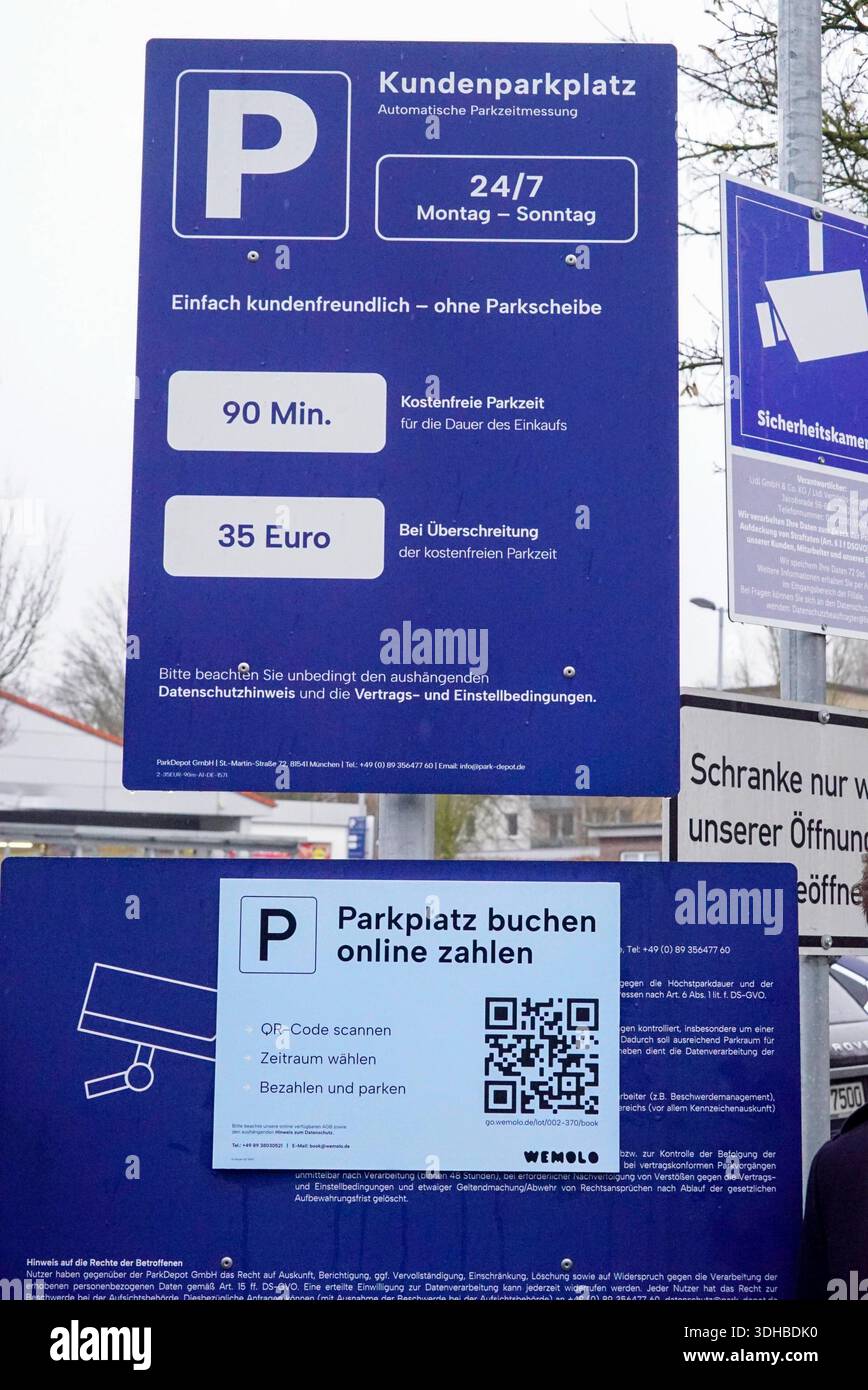cntv: Lidl Parkplatz Hinweisschild QR Code Das Pilotprojekt ...