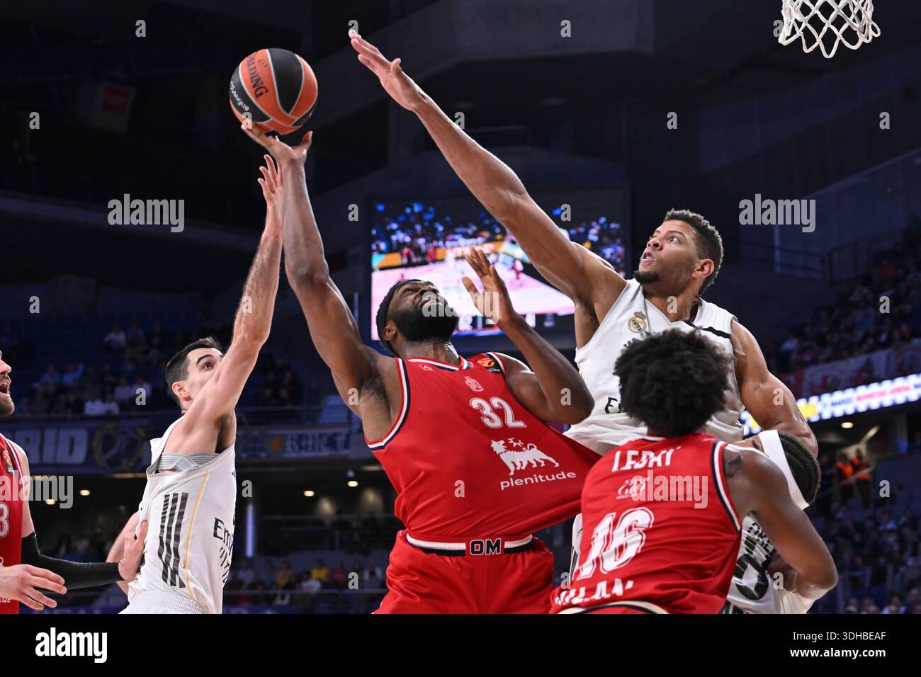 Madrid, Madrid, Spain. 21st Jan, 2026. JOSH NEBO of Olimpia Milano ...