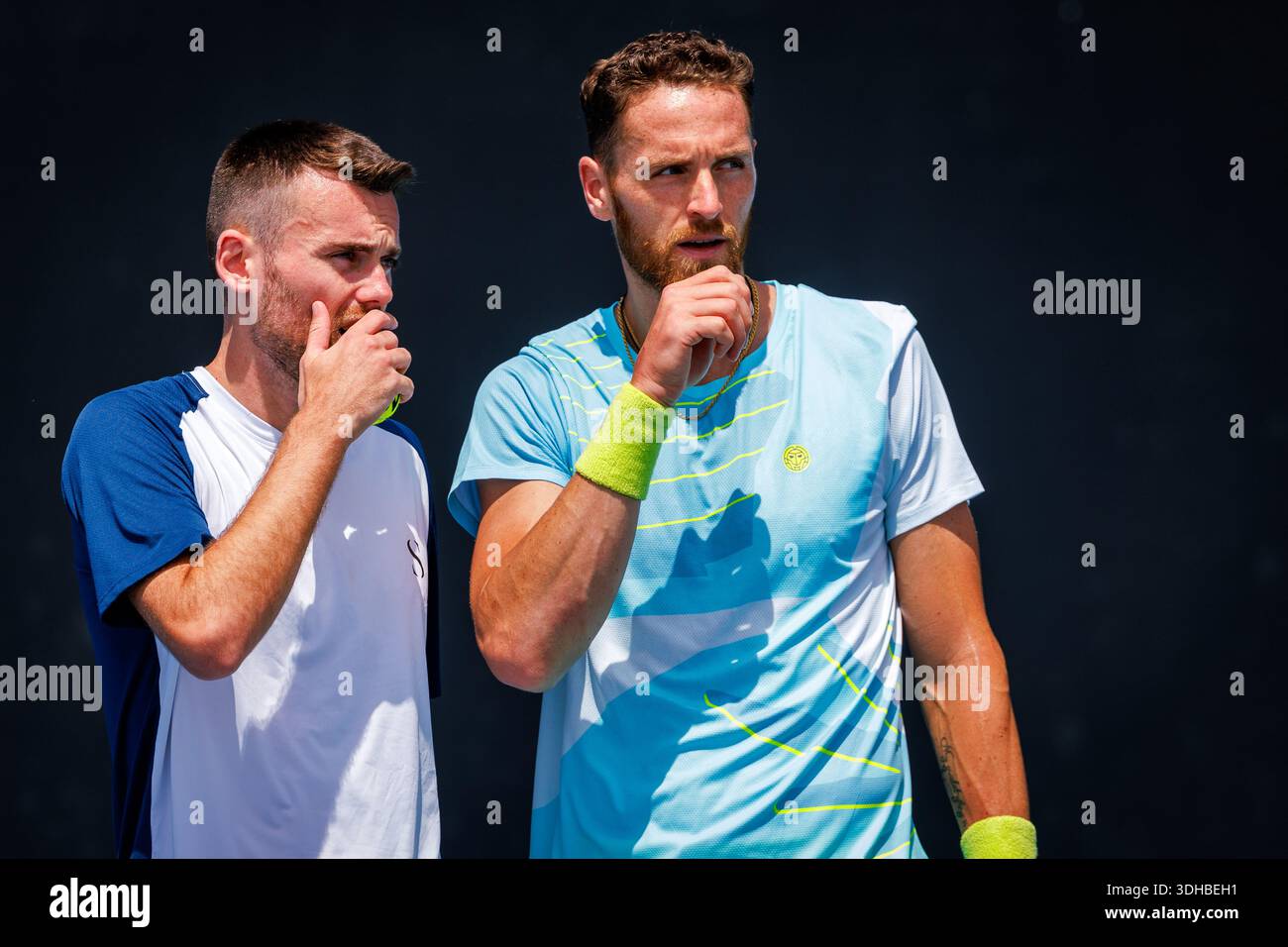 Melbourne, Australia. 21st Jan, 2026. France's Theo Arribage/Albano ...