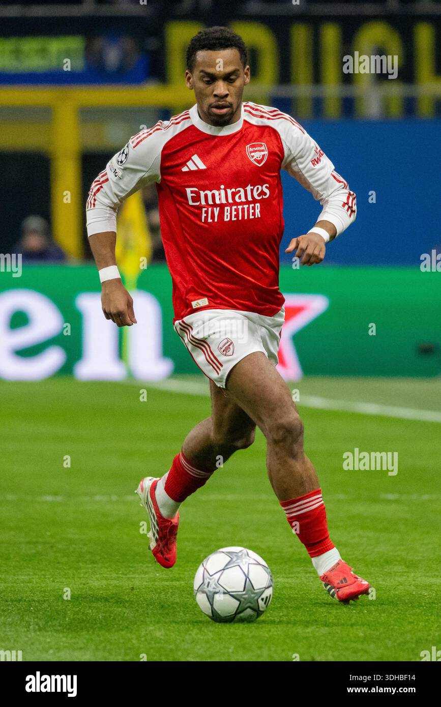 jurrien timber arsenal FC during matchday 7 Fc Internazionale Milano vs ...