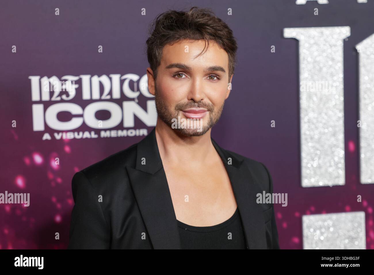 Spencer Hedges arrives at the world premiere of "Infinite Icon: A ...