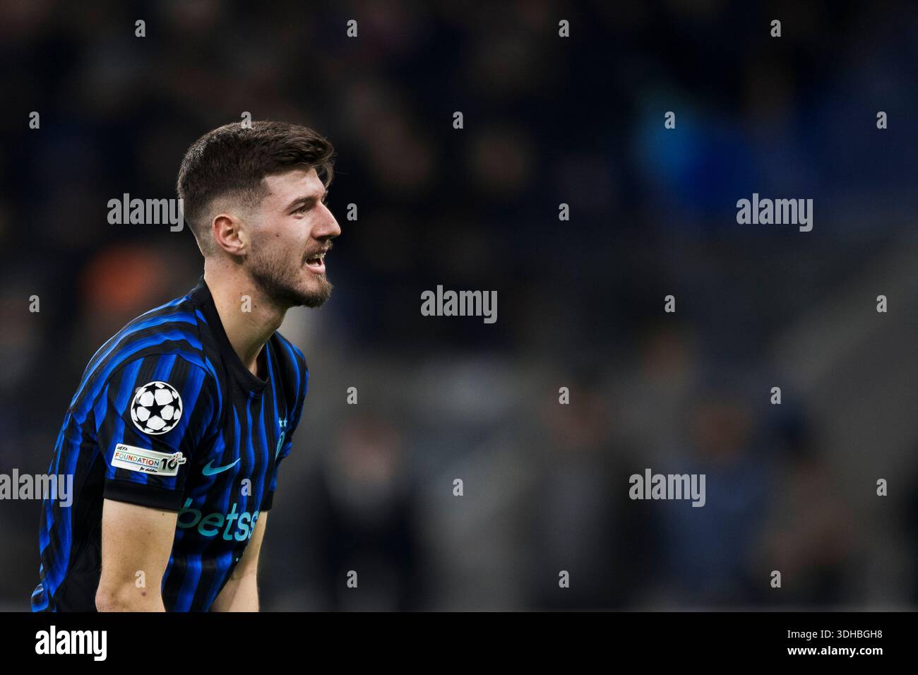 Petar Sucic of FC Internazionale looks dejected during the UEFA ...
