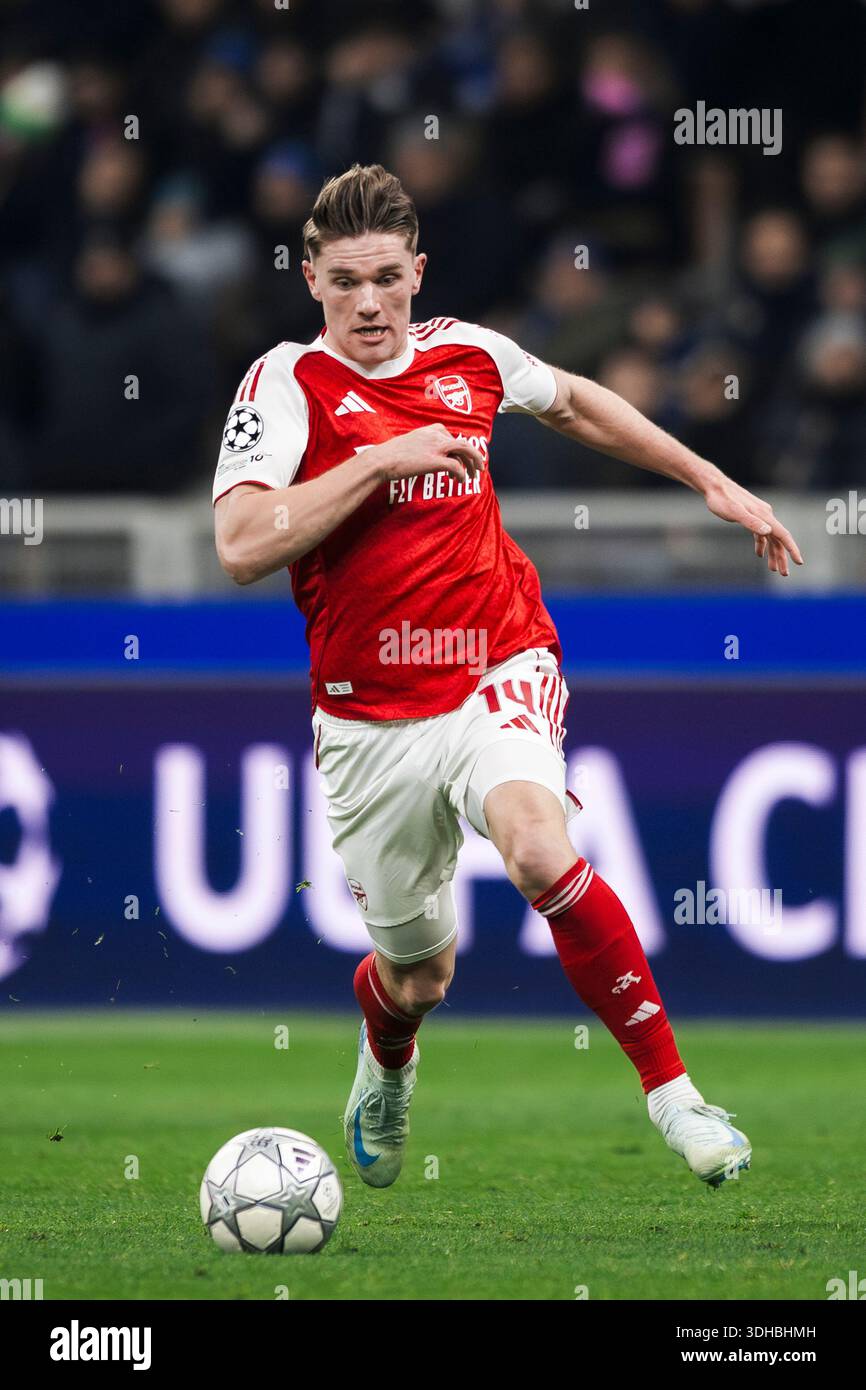 Viktor Gyokeres of Arsenal FC in action during the UEFA Champions ...