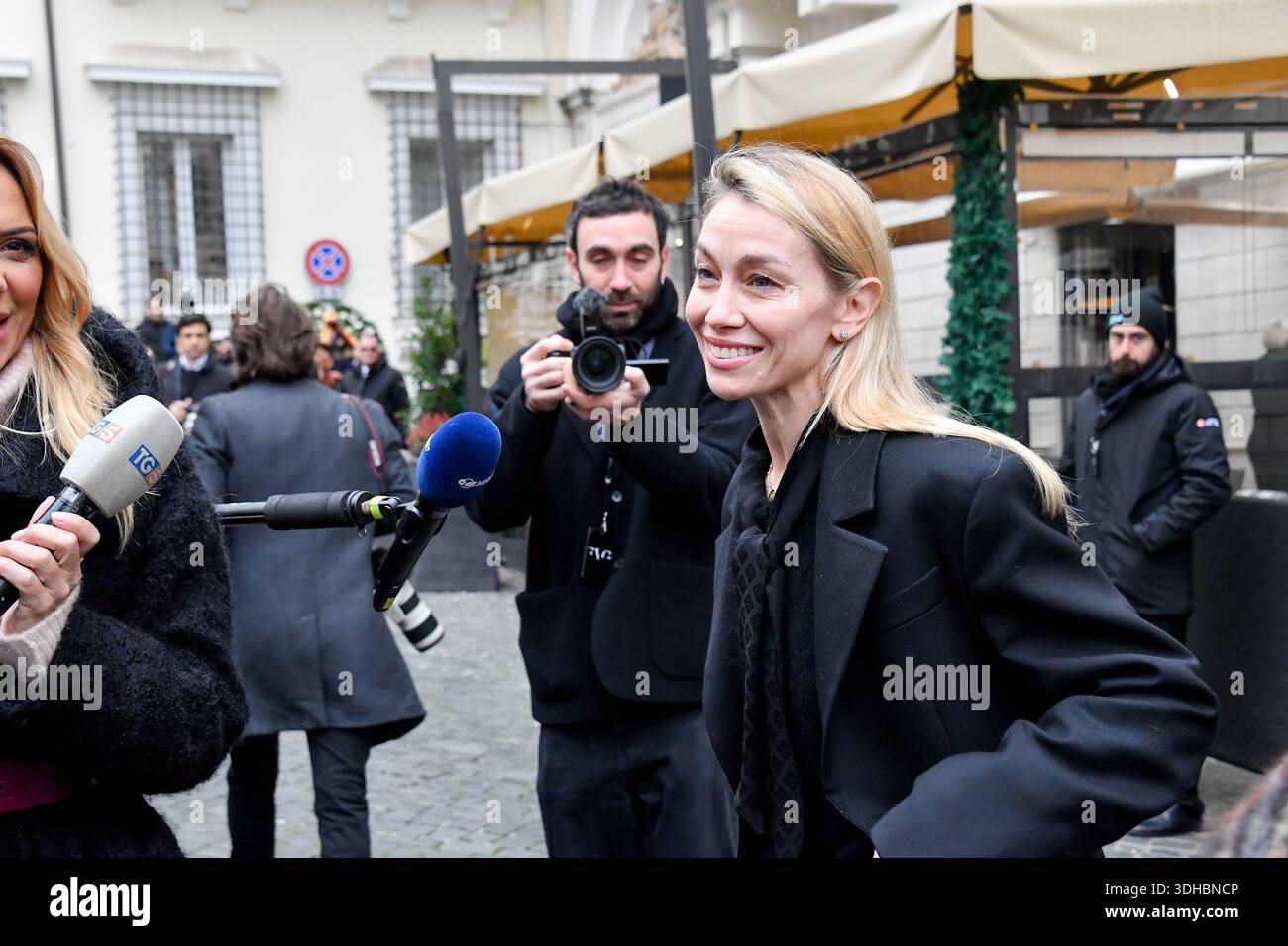 Rome, Italy. 21st Jan, 2026. Rome, Death of Valentino Garavani - Chapel ...