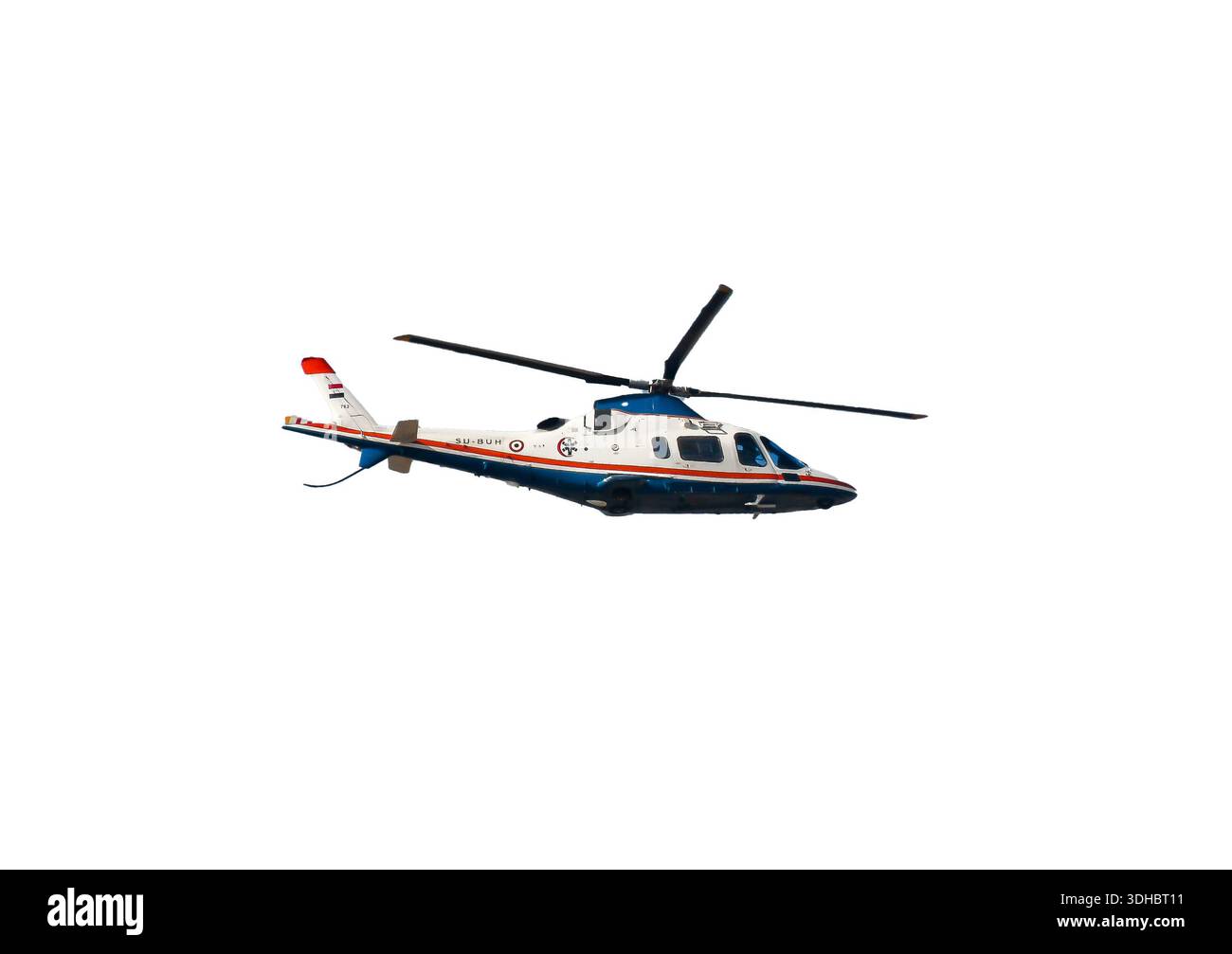 Egyptian Air Ambulance AgustaWestland AW139 helicopter registration SU ...