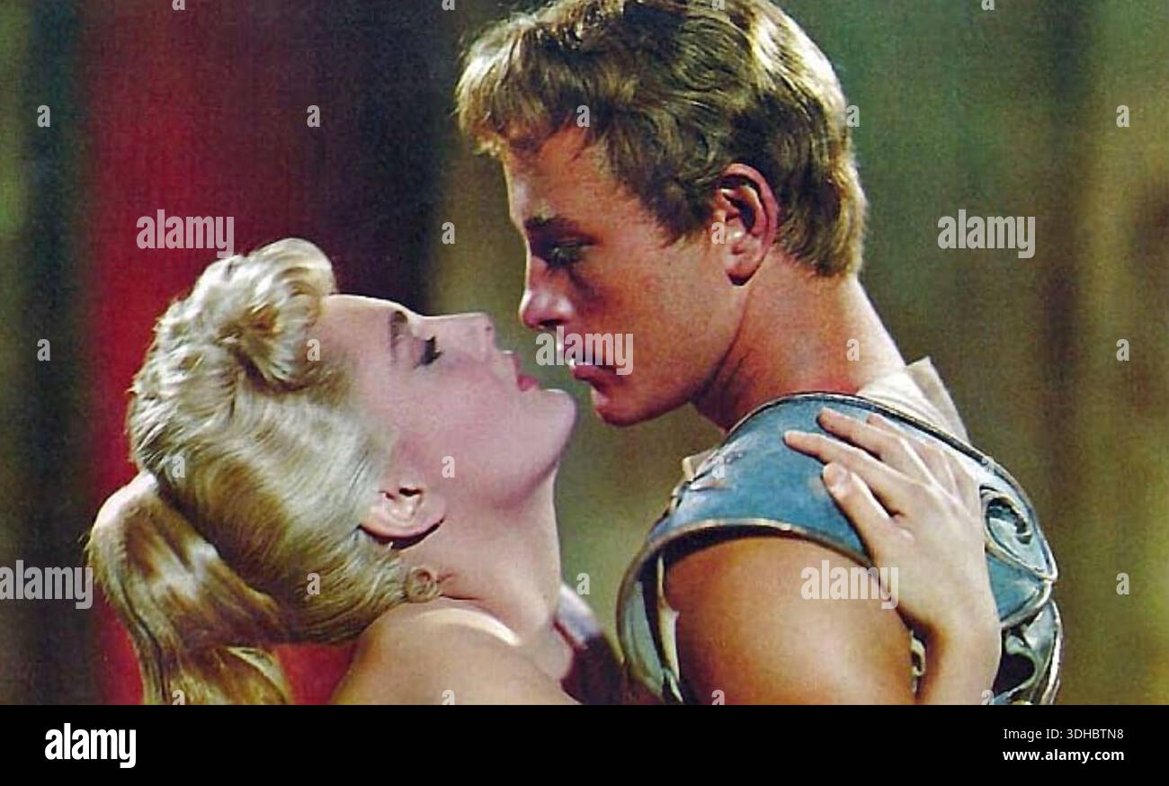 HELEN OF TROY 1956 Warner Bros. film with Rosanna Podestà as Helen and ...